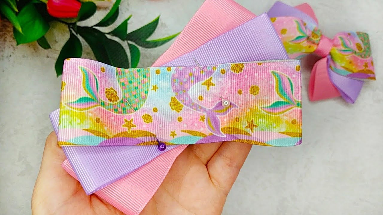 Perfect Bows to show the pretty ribbon pattern - YouTube