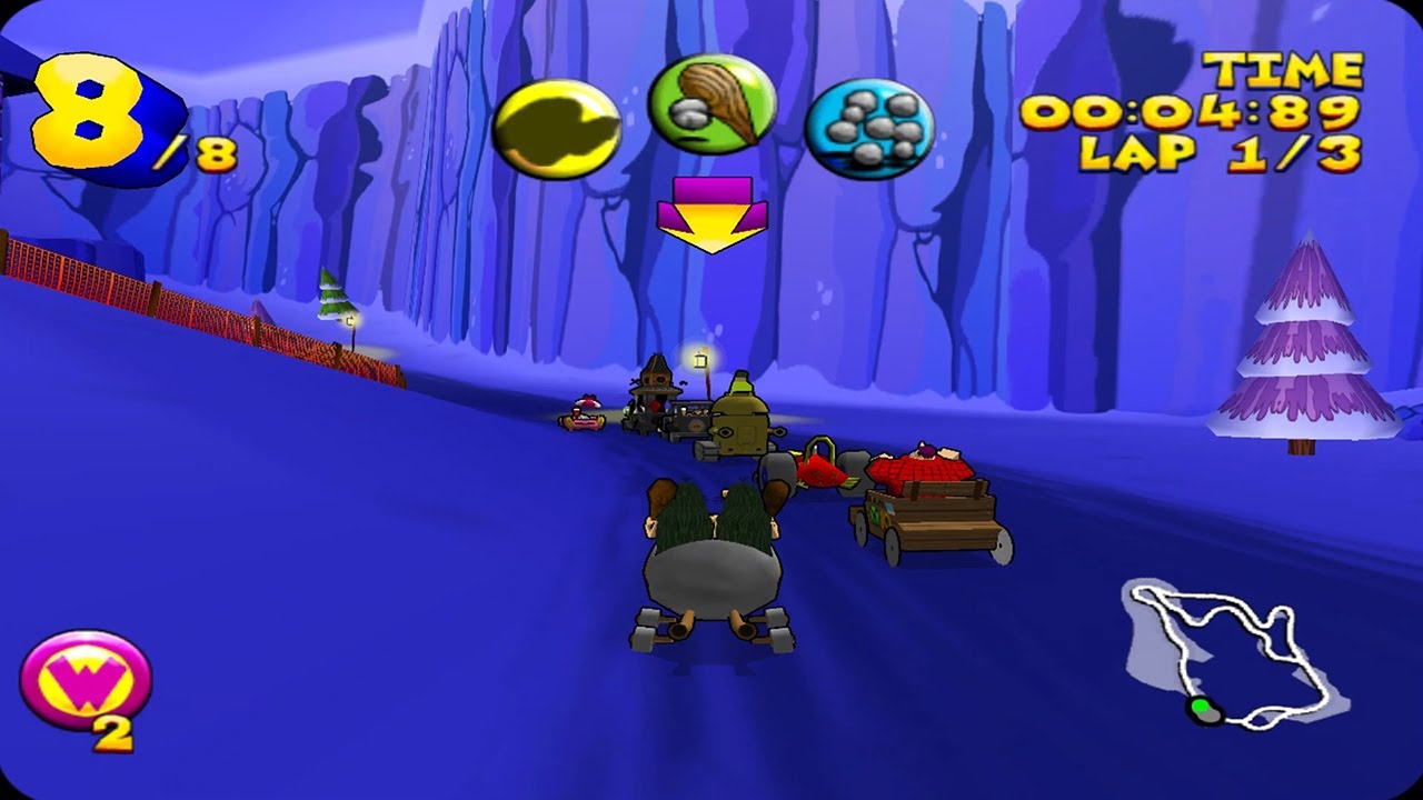 Wacky Races Gameplay Track Challenge (Dreamcast) - YouTube