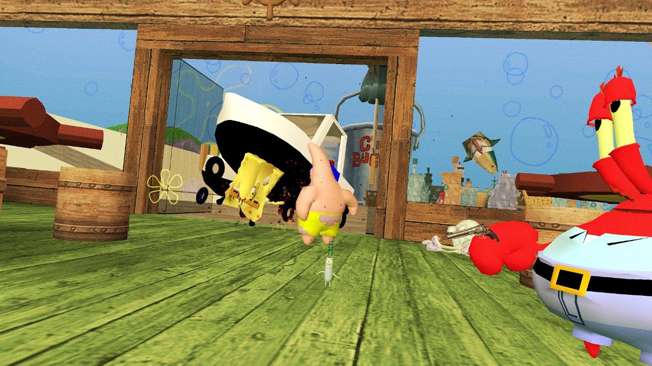 (GMOD) SpongeBob Roleplay - YouTube