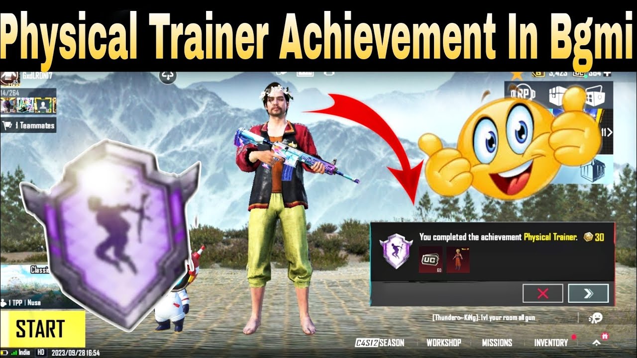 😱 Physical Trainer Achievement Complete | How to complete achievement ...