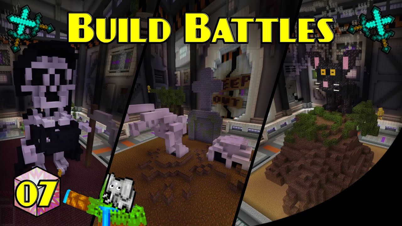 Gravestone Black Cat Grim Reaper Build Battle 07 | Minecraft Server ...
