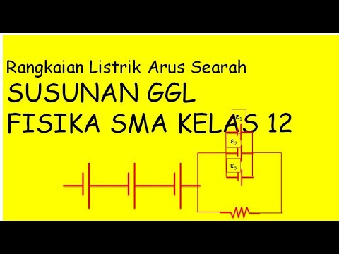 SUSUNAN GAYA GERAK LISTRIK GGL FISIKA SMA - YouTube