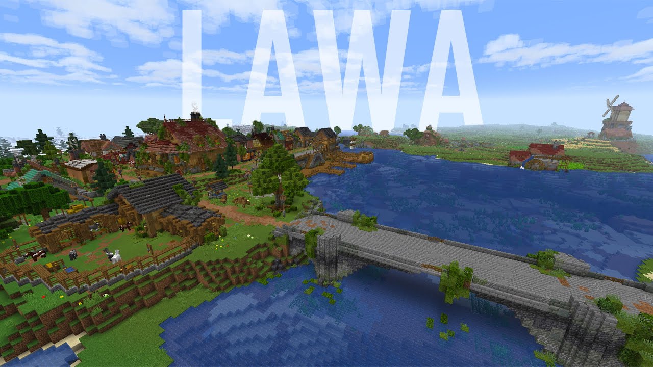 I Transformed My First Ever Village in Minecraft! - YouTube