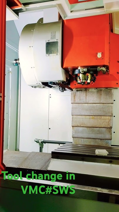 Tool change in VMC#How to tool change in VMC#machine#mechanical - YouTube