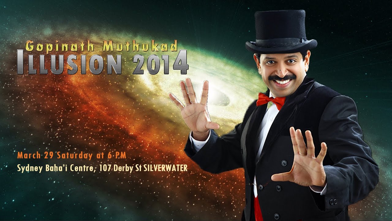 Illusion 2014 Gopinath Muthukad's Magic in Sydney - YouTube