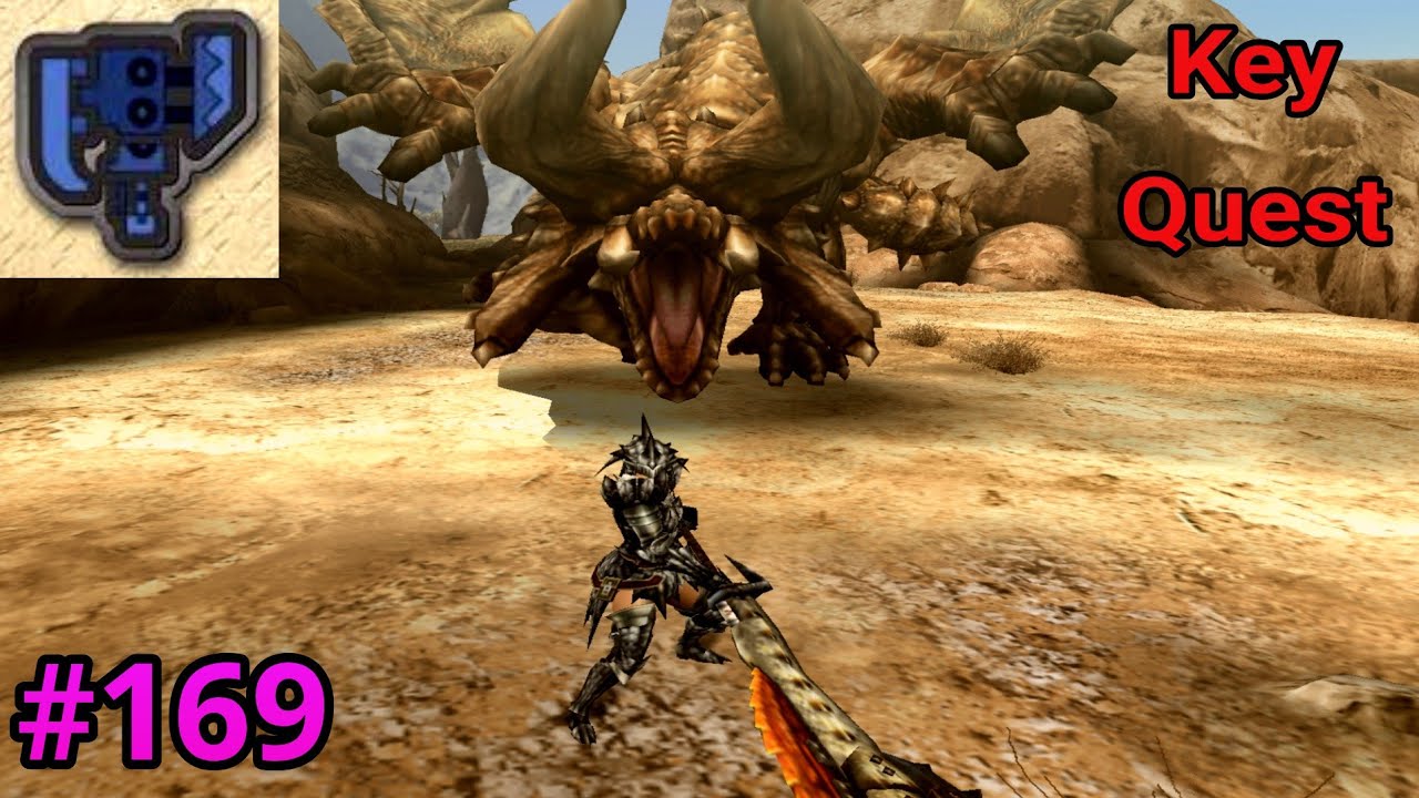MH3RD (HIGH RANK) Diablos, key quest - YouTube