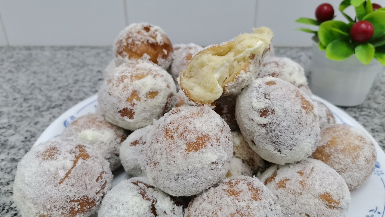 Milky Keri cheese doughnut balls/Lorna quinto - YouTube