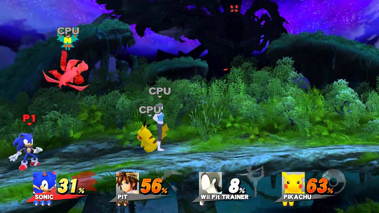 Super Smash Bros. for Wii U: Sonic kills Metal Face - YouTube
