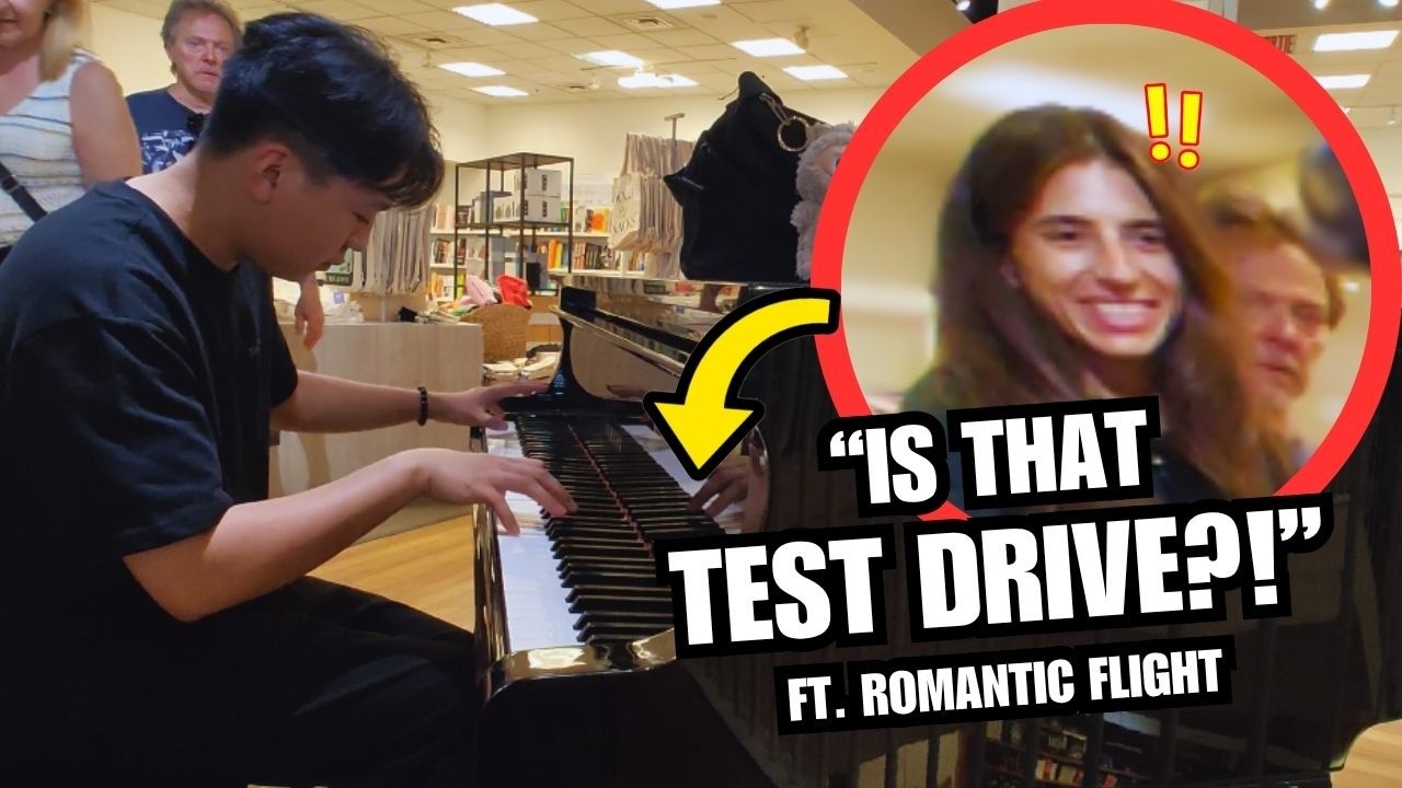 I Play How To Train Your Dragon Piano Songs in Public [Test Driving ...
