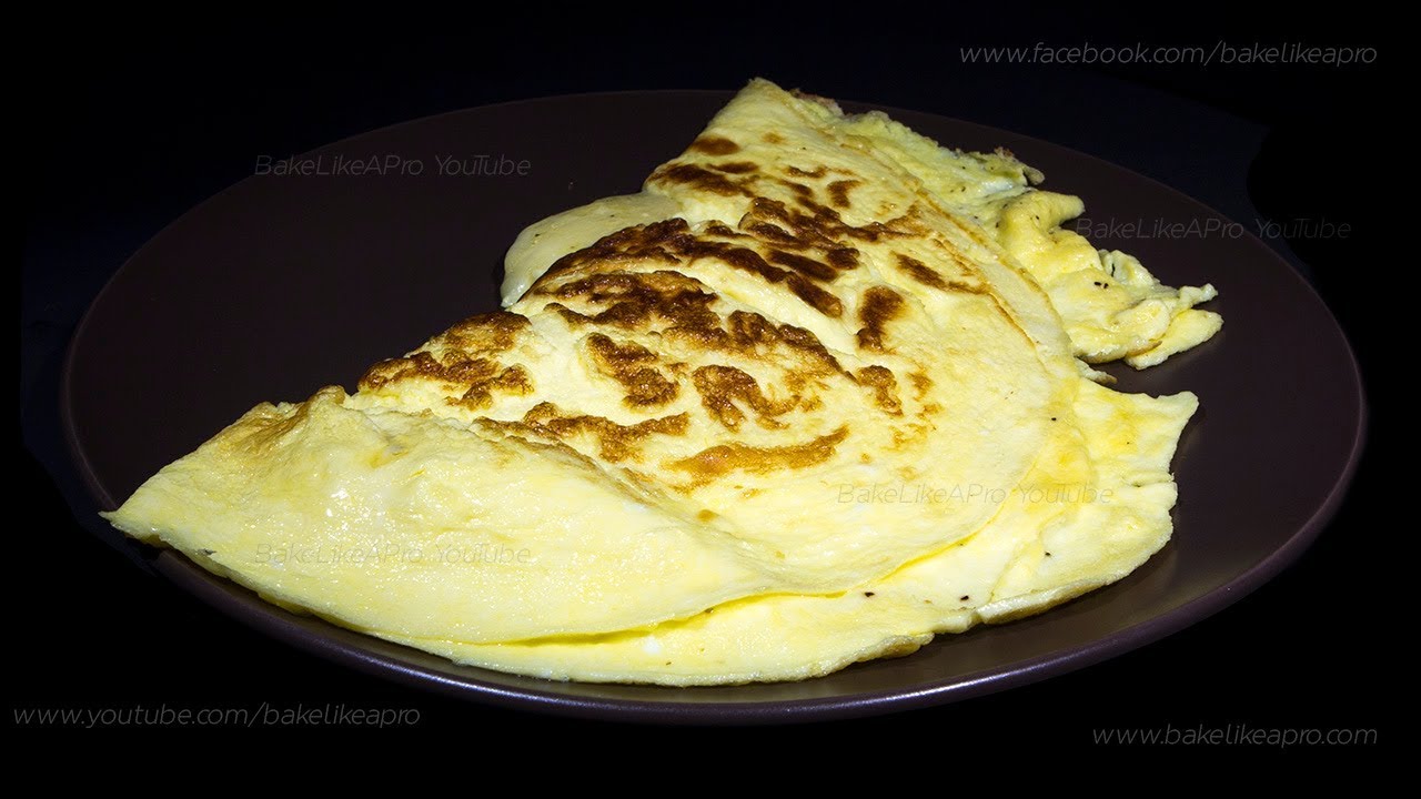 SUPER EASY And Yummy Cheese Omelet Recipe - YouTube