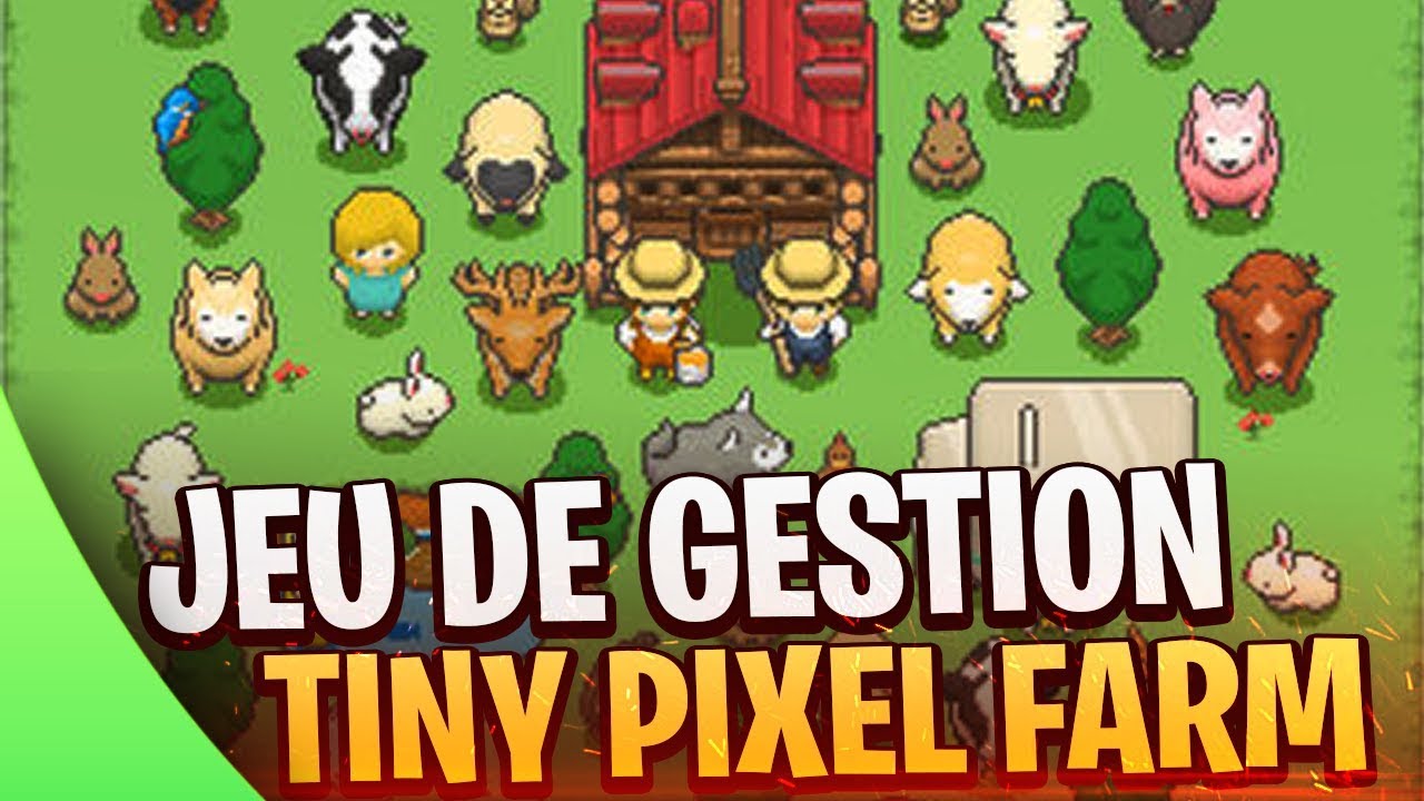 TINY PIXEL FARM Jeu de gestion de ferme gratuit - Avis et gameplay FR - YouTube
