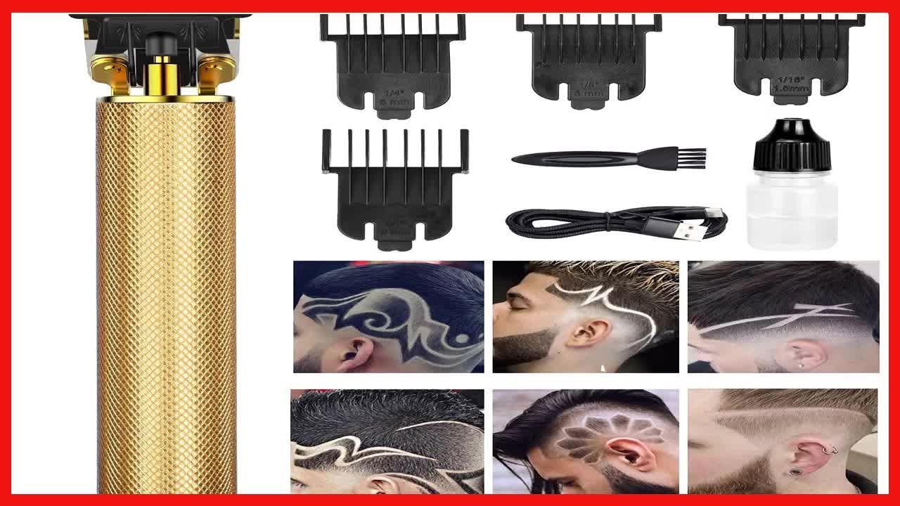 candyfouse Hair Clippers for Men,Cordless Rechargeable Hair Trimmer ...