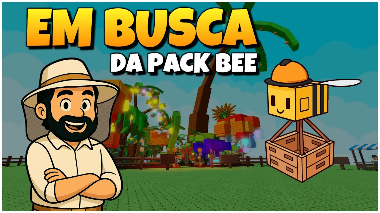 NOVA ATUALIZAÇÃO DO GROW A GARDEN, PEGANDO A BEE PACK | ROBLOX - YouTube