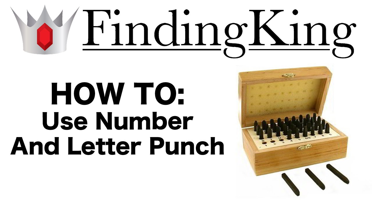 How To Use Number And Letter Punches YouTube how-to-use-number-and-letter-punches-youtube