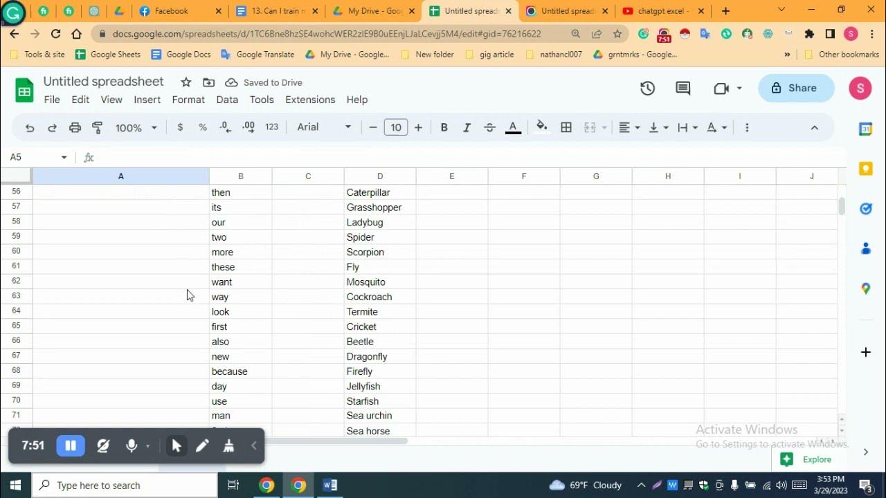 How to use ChatGPT in integrate google spreadsheet-Google Sheets - YouTube