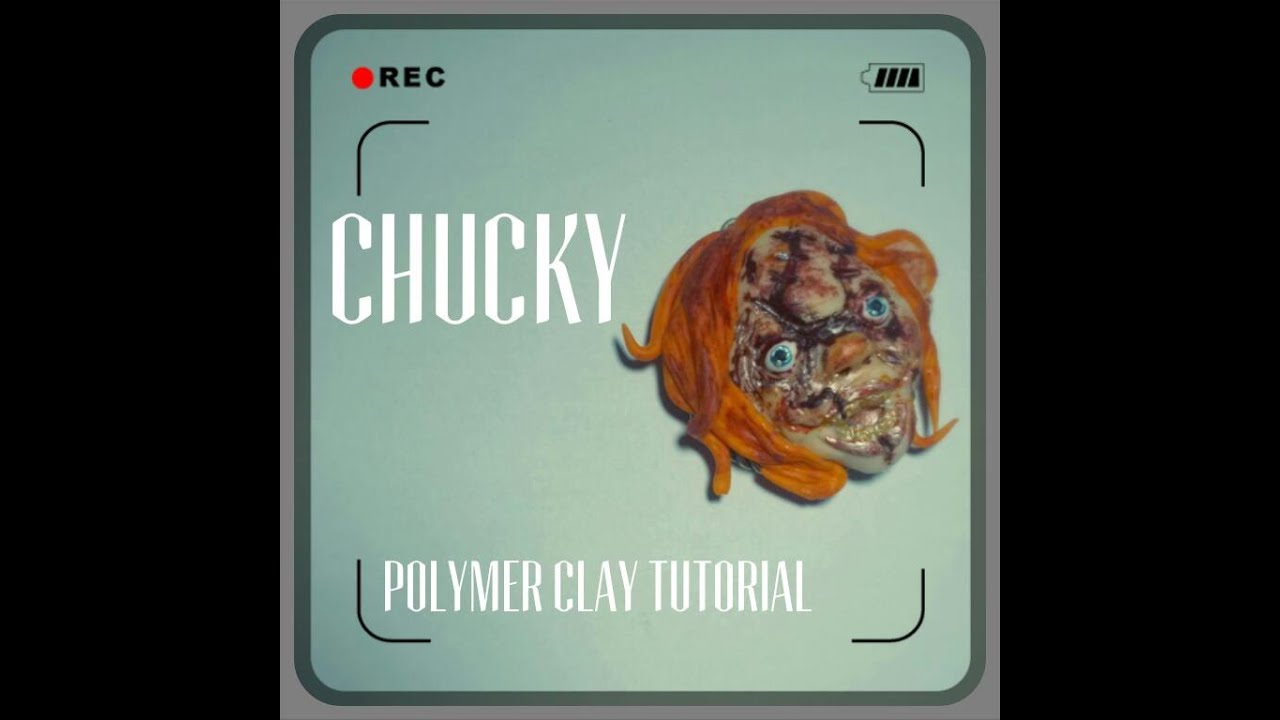 Chucky(Child's Play)-Halloween Polymer Clay tutorial/DIY - YouTube