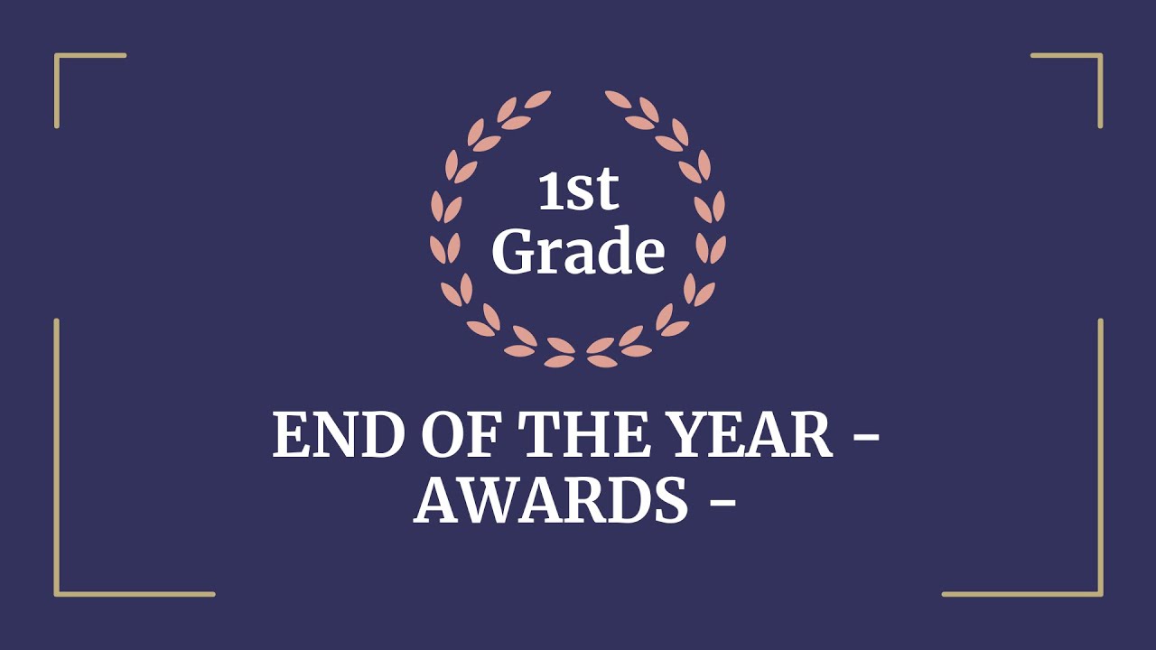 1st Grade Assembly - YouTube