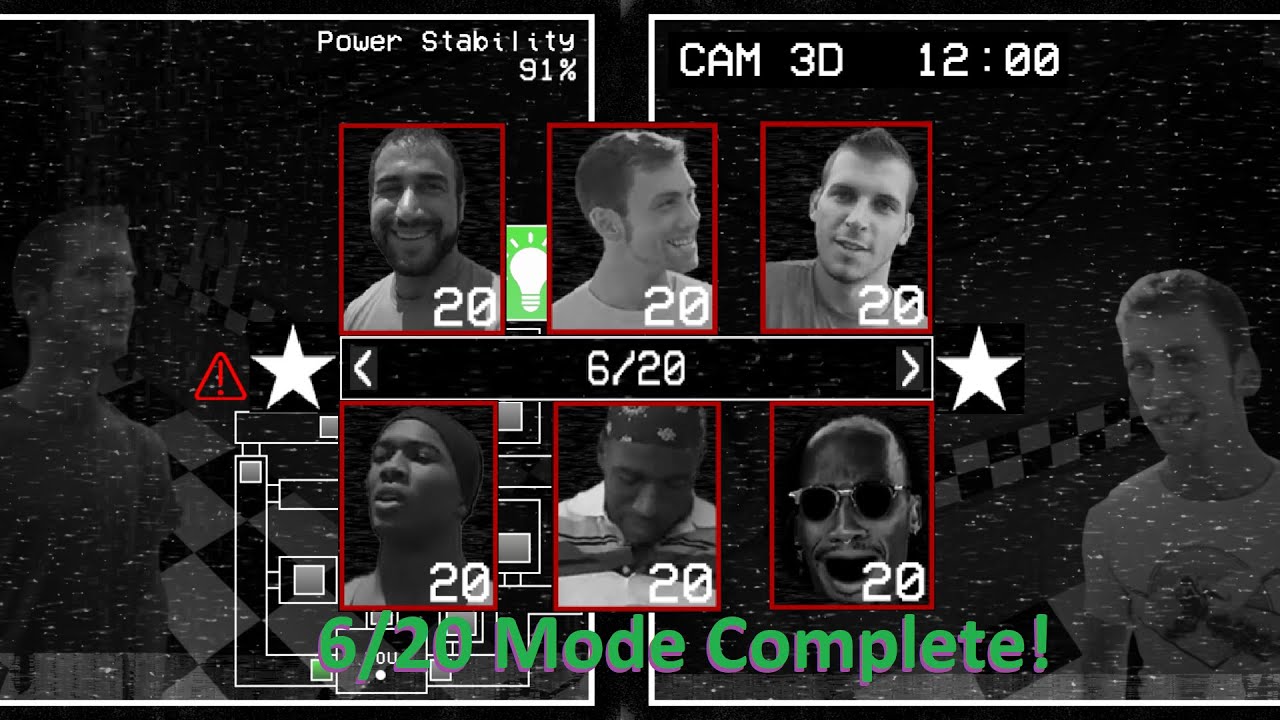 Five Nights with Thug Hunters: I beat 6/20 Mode! (Base Game Max Mode ...