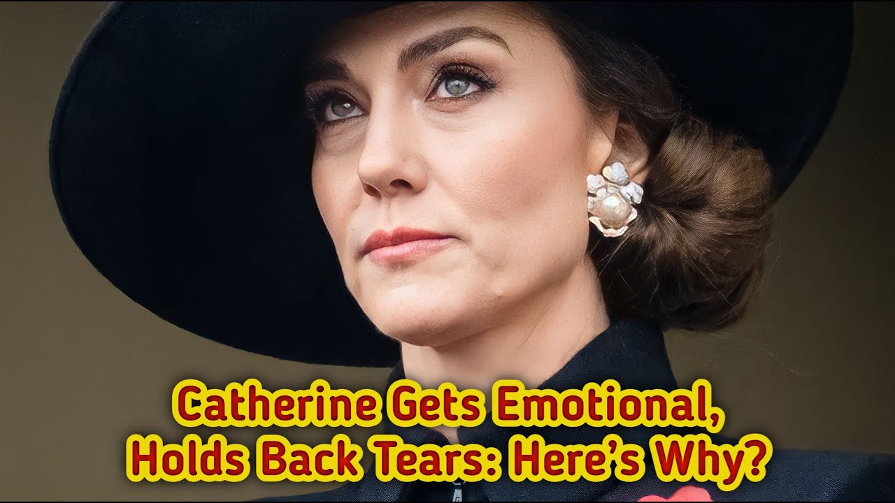 Princess Catherine's Tearful Tribute: Emotional Remembrance at Cenotaph ...
