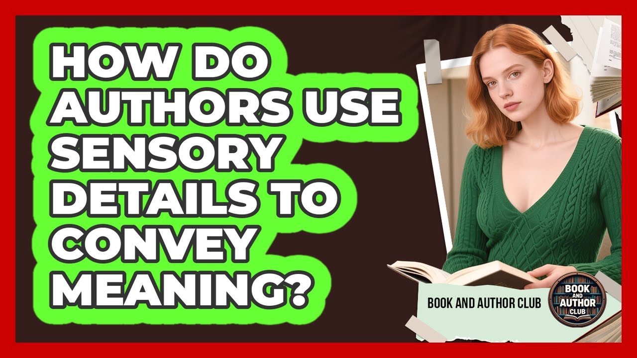 How Do Authors Use Sensory Details To Convey Meaning? - YouTube