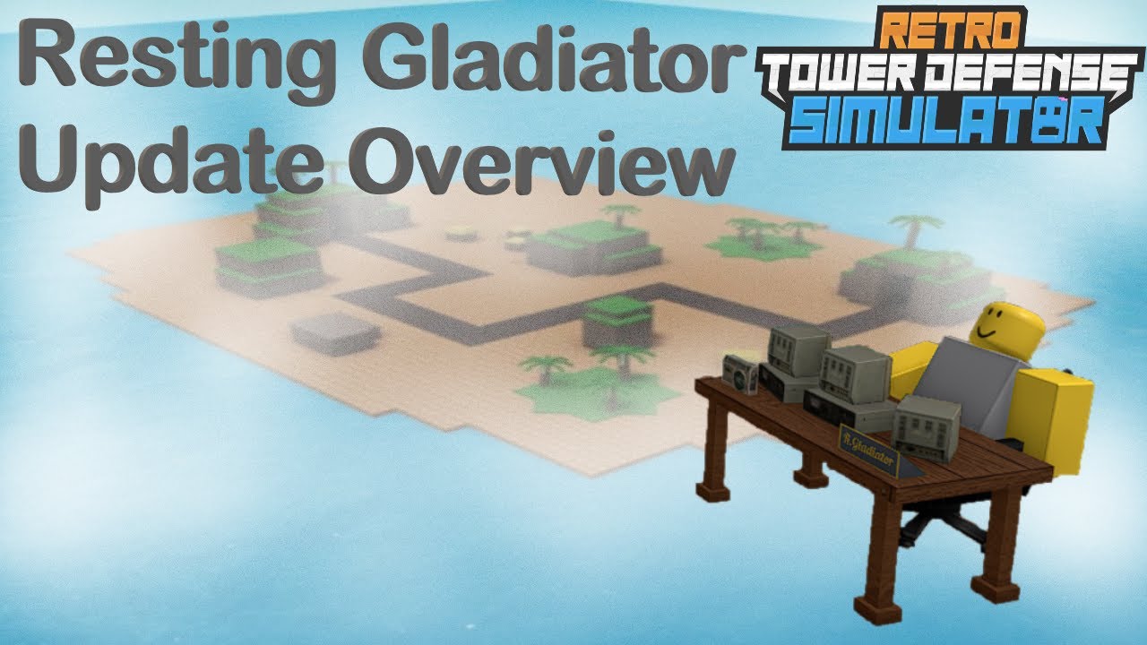 The New Resting Gladiator | Retro TDS (Roblox) - YouTube
