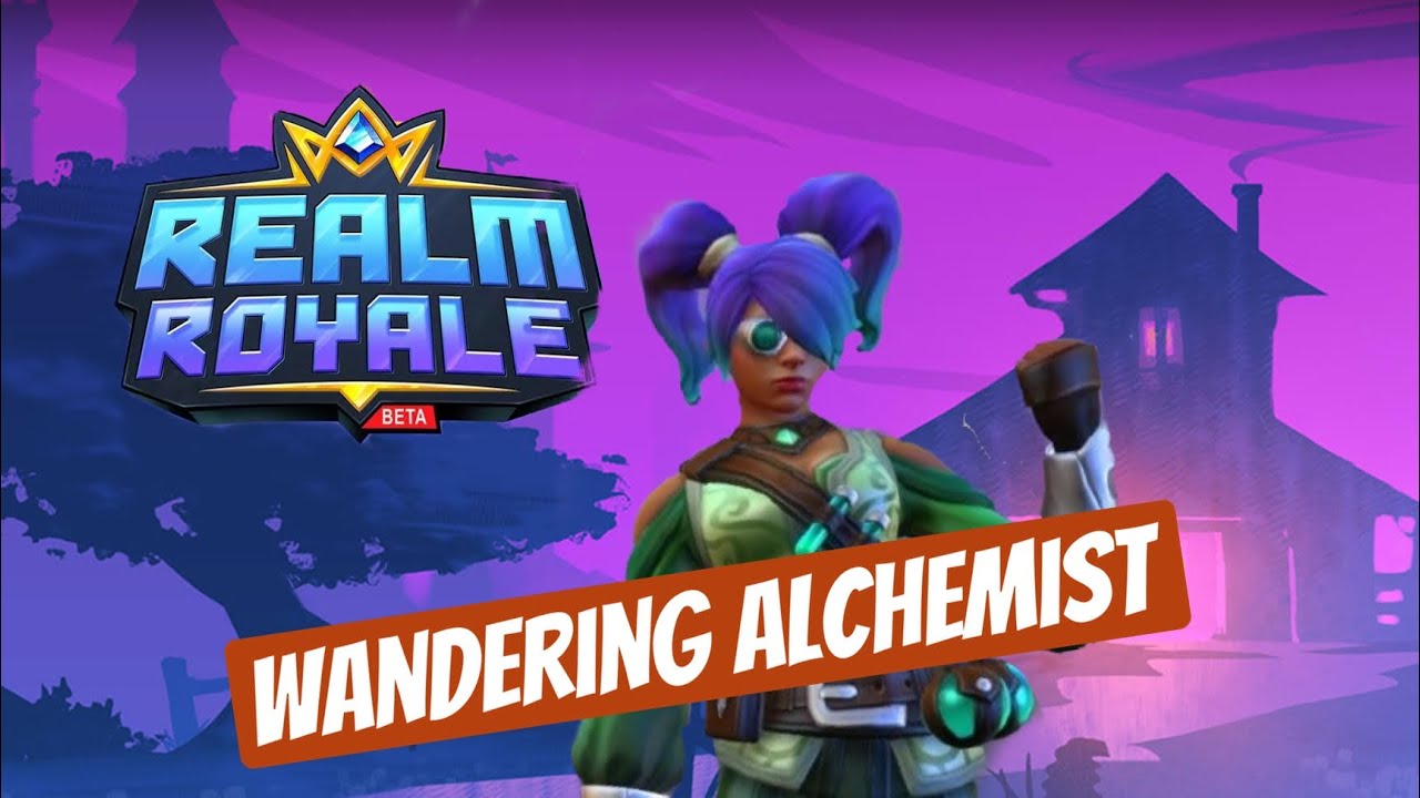 Realm Royale: wander alchemist mage - YouTube