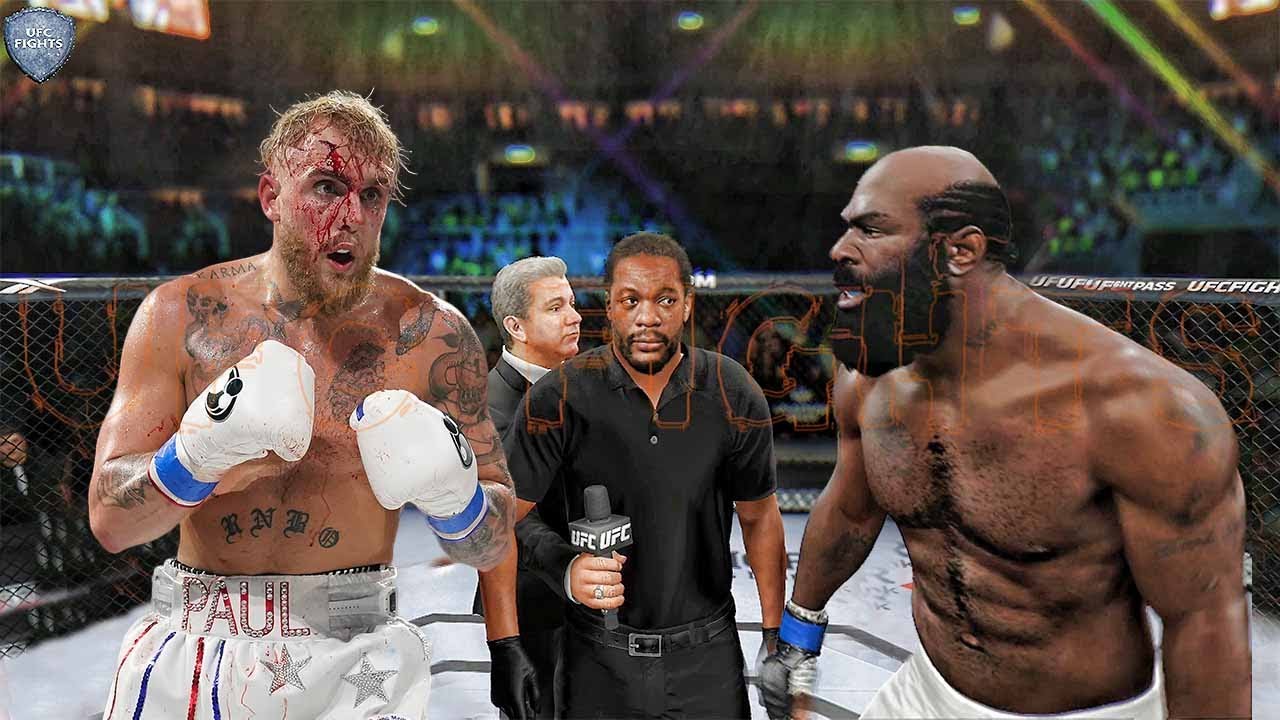 Jake Paul vs Kimbo Slice Match UFC FIGHTS - YouTube