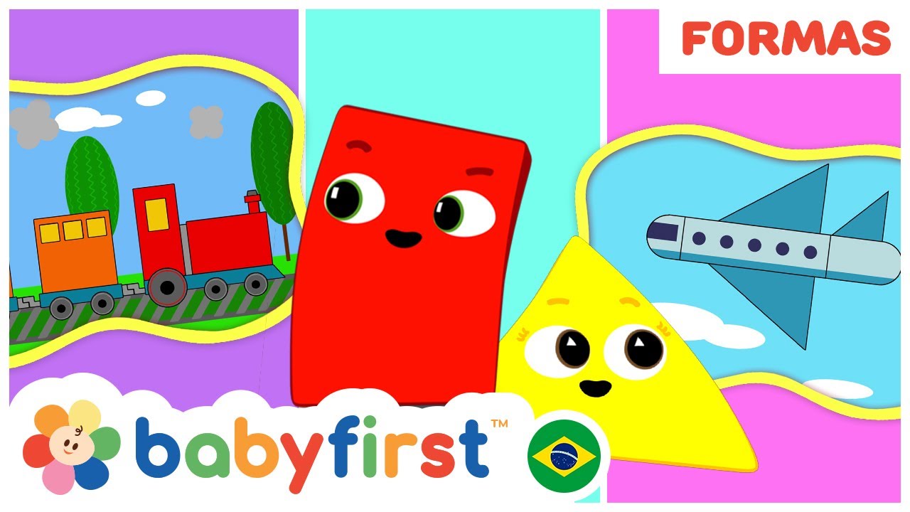 Aprenda as cores e as formas geometricas | Desenhos Educativos | avião ...