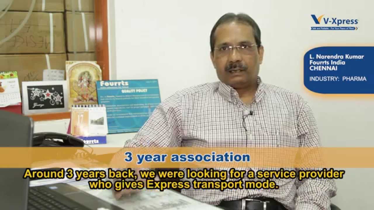 Mr. L. Narendra Kumar, AGM - PPIC and Logistics, FOURRTS India ...