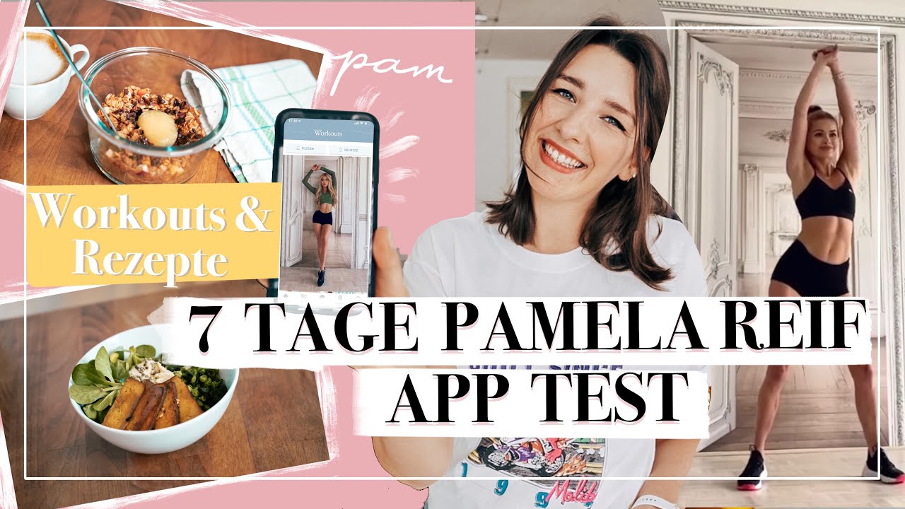 Das passiert wenn man 7 TAGE WIE PAMELA REIF TRAINIERT! Pam App im Test ...