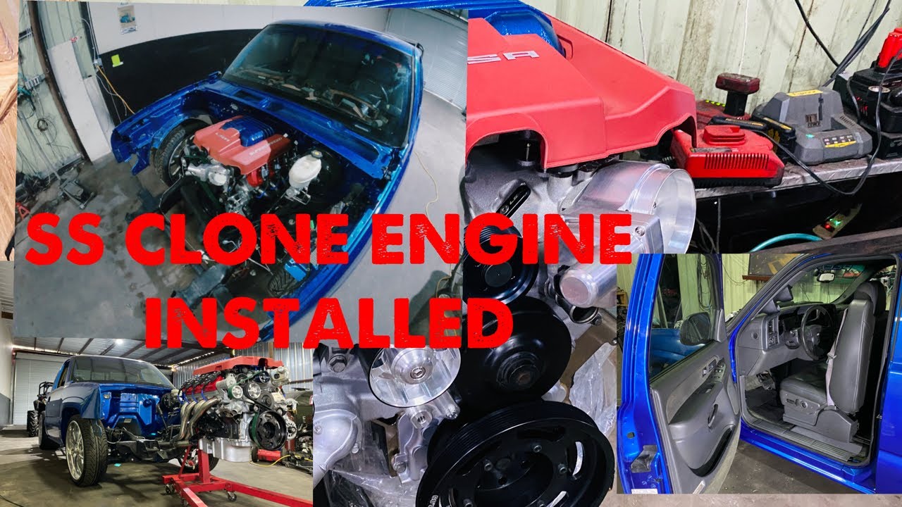 SS CLONE ENGINE INSTALLED - YouTube