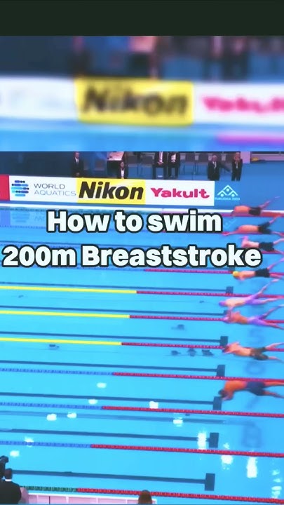 How to swim 200m Breaststroke with my help#swimming #swimmer #coach #olympian#video #swim#vlog ...