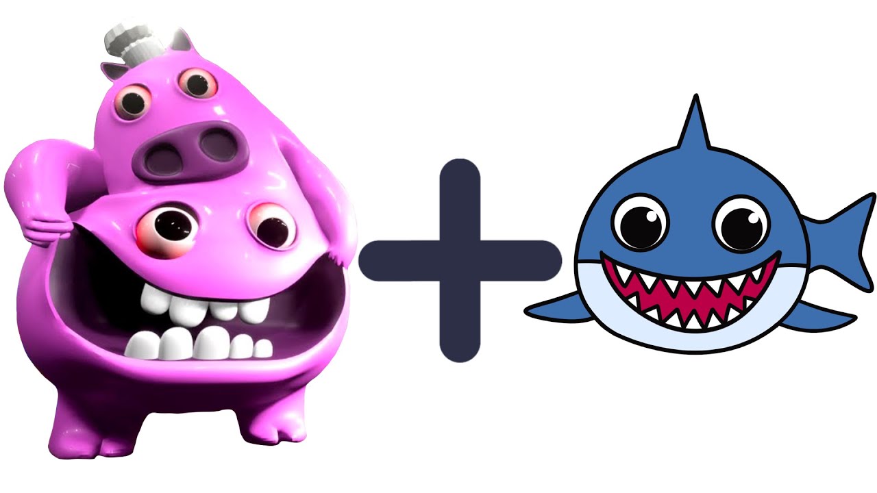 Chef Pigster + Shark = ??? | Jumbo Josh + Slow Seline | Garten of ...