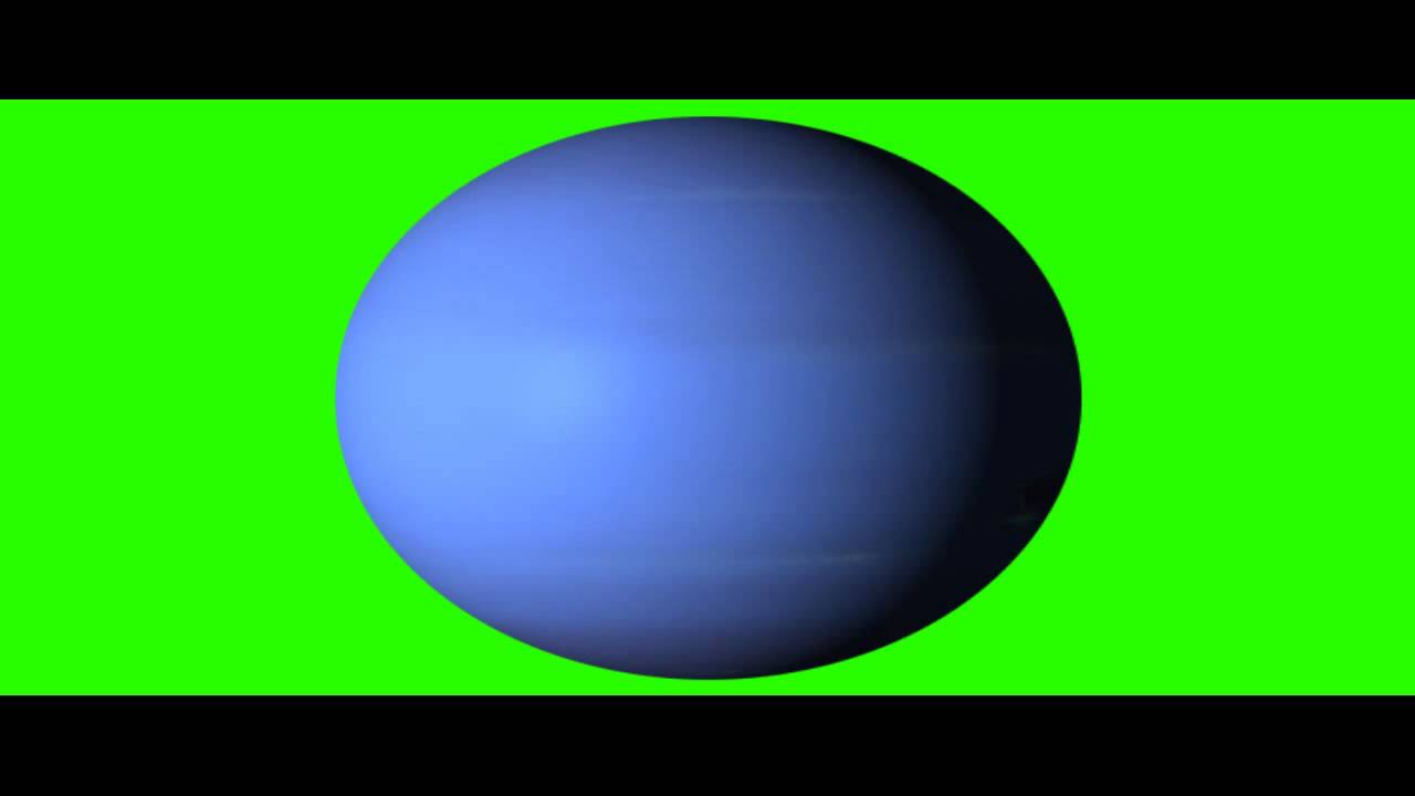 Neptune Rotate - Green Screen Animation - Free Royalty Footage - YouTube