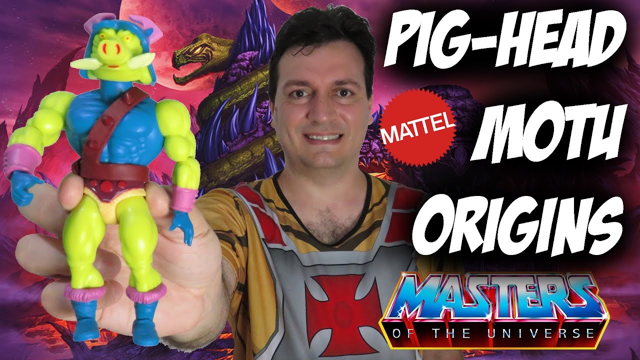 PIG HEAD REVIEW MOTU ORIGINS WAVE 9 - CANAL TRIPLO G #23 - YouTube