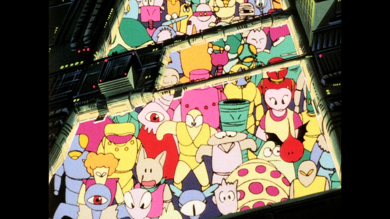 Urusei Yatsura - Shadow puppetry (Pigmo and Garamo) - YouTube