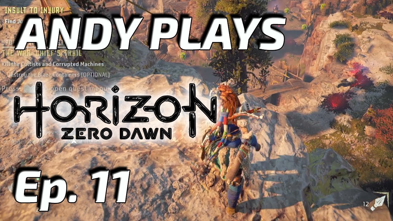 First Time Playing Horizon Zero Dawn - Episode 11 -- Finding The War ...
