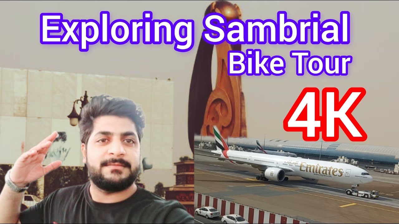 Exploring Sambrial | Sialkot In't Airport | Factory Zone | Bike Tour ...