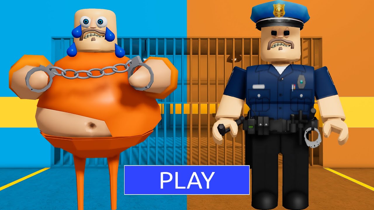 SCARED PRISONER BARRY vs LEGO POLICE BARRY in BARRY'S PRISON RUN! New ...