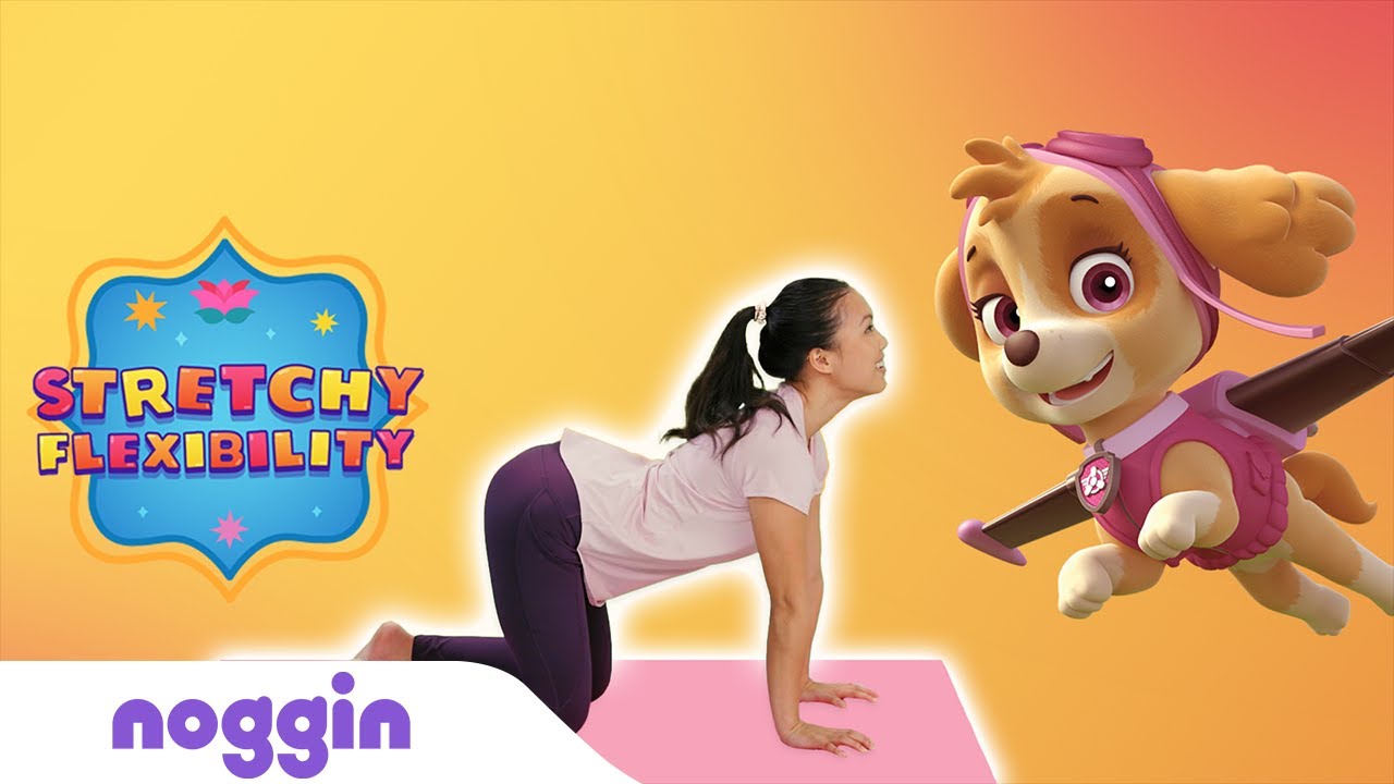Stretchy Flexibility: Day 1: Cat Cow Pose | Noggin - YouTube