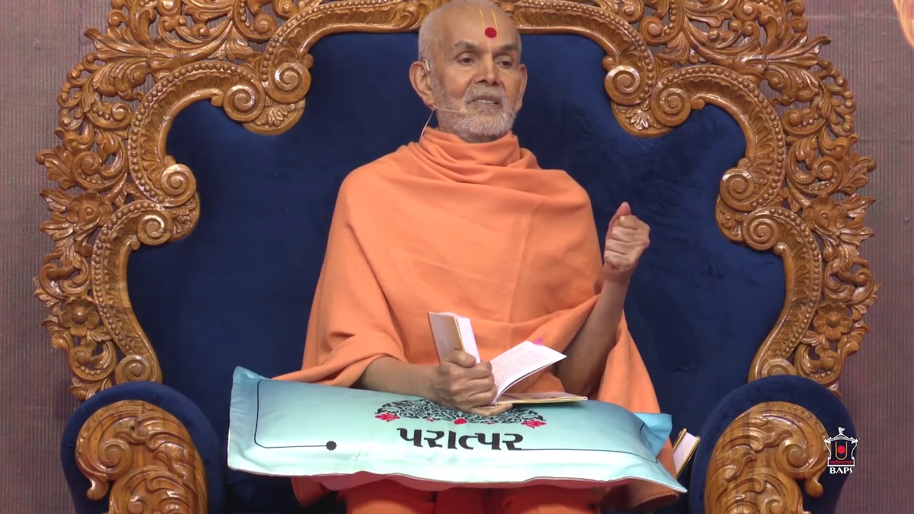 Mahant Swami pravachan on maan - YouTube