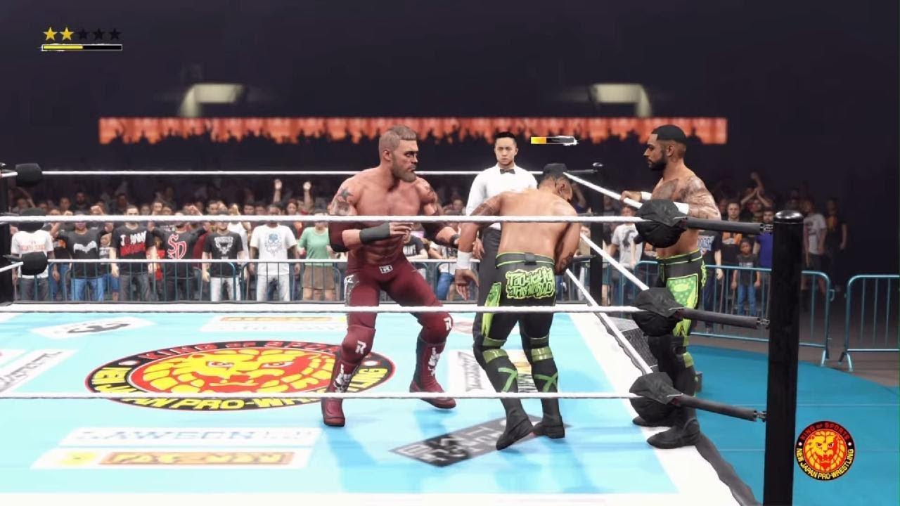 Edge/Christian vs The Rascals - IWGP Tag Team Titles - NJPW World N45 ...