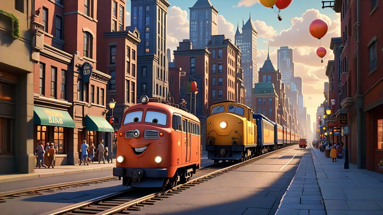 Timmy Train Rides a Loop | Fun Nursery Rhyme for Kids | Baby Songs and ...