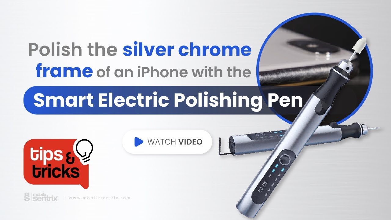 Polishing The Silver Chrome on an iPhone (Tips and Tricks #18) - YouTube