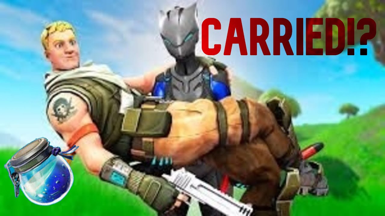 Carried!!??? : Fortnite Battle Royale - YouTube