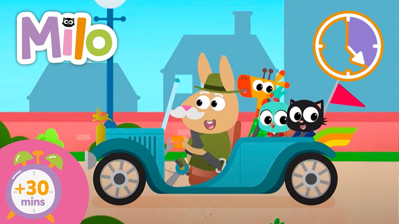 MILO’s Favourite Cars! 🚗🏎️ | +30 minutes | Crafts + games + episodes ...