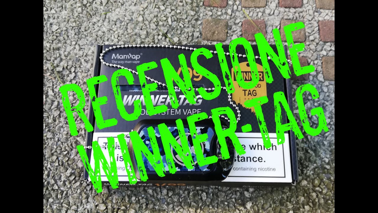 Manvap Winner-Tag Pod System Vape [Recensione] - YouTube