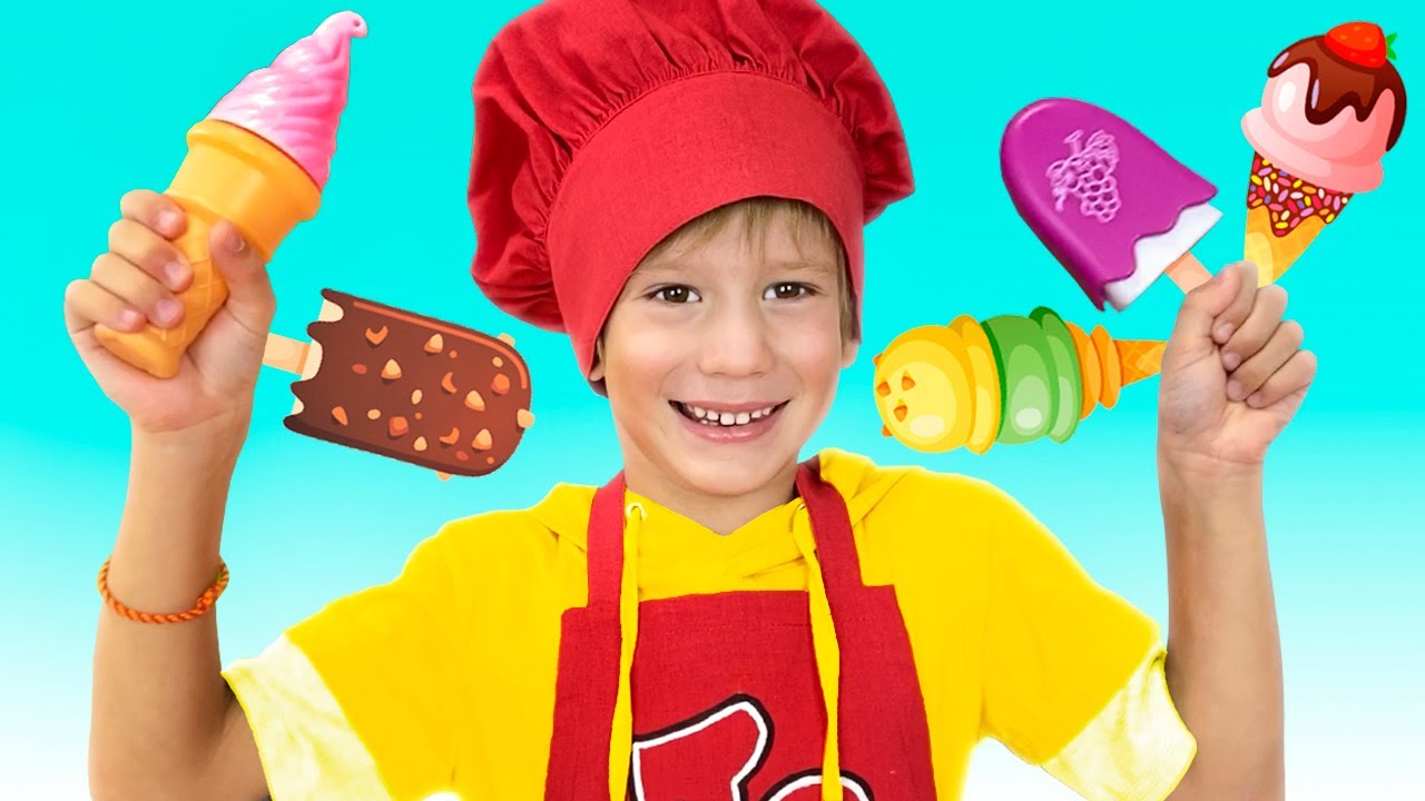 Kids song about Ice Cream + More songs for children by Tim and Essy ...