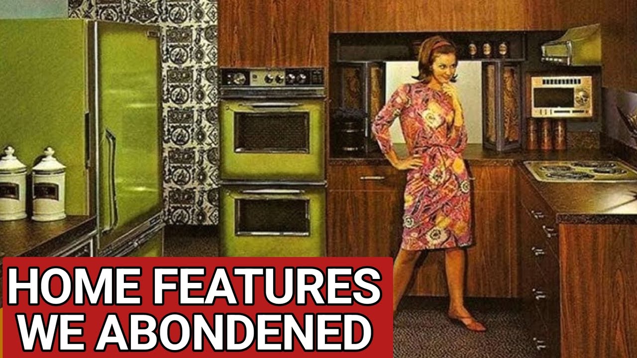 10 Old Home Features… That Have FADED Into History - YouTube