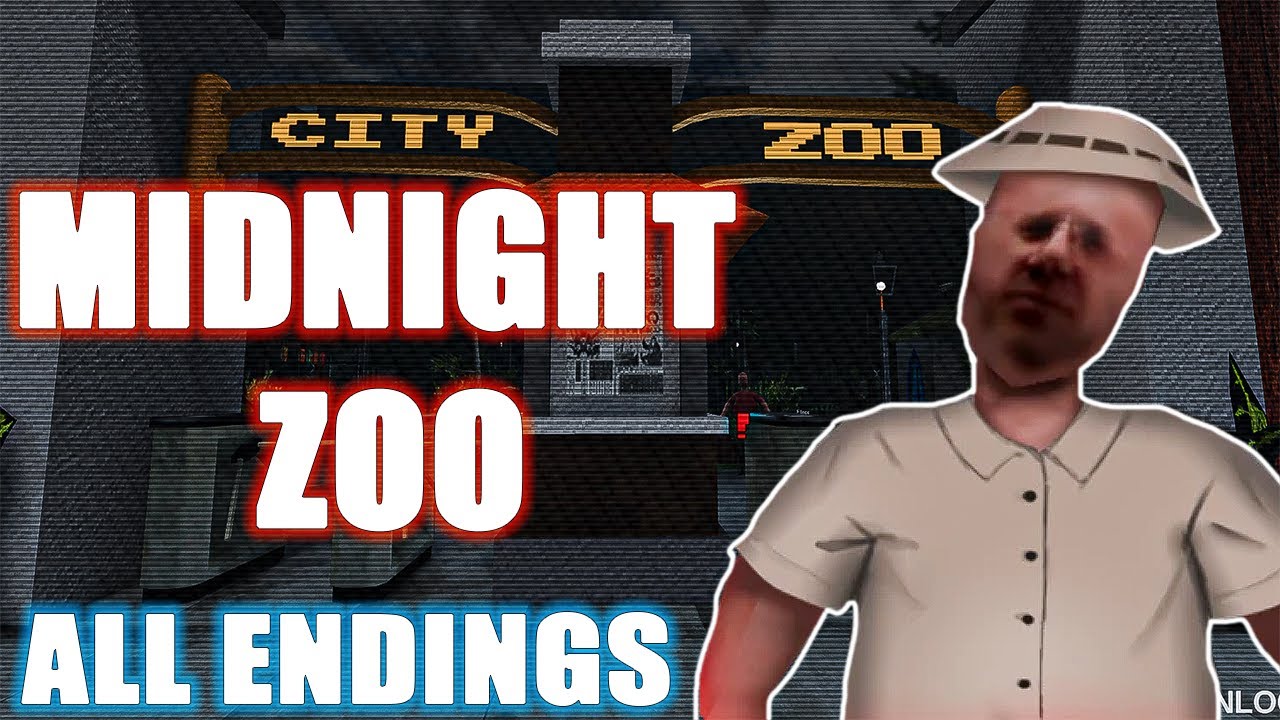 MIDNIGHT ZOO *How to get ALL Endings and Badges* FULL WALKTHROUGH ...
